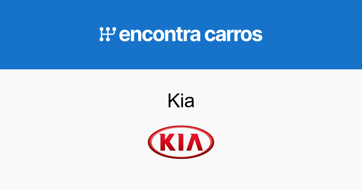 Carros Kia — Todos os Modelos e Preços | Encontra Carros