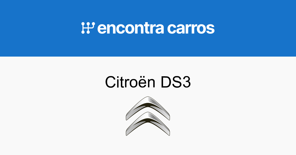 Preço de Citroën DS3 Usados em Portugal | Análise de Mercado Automóvel ...