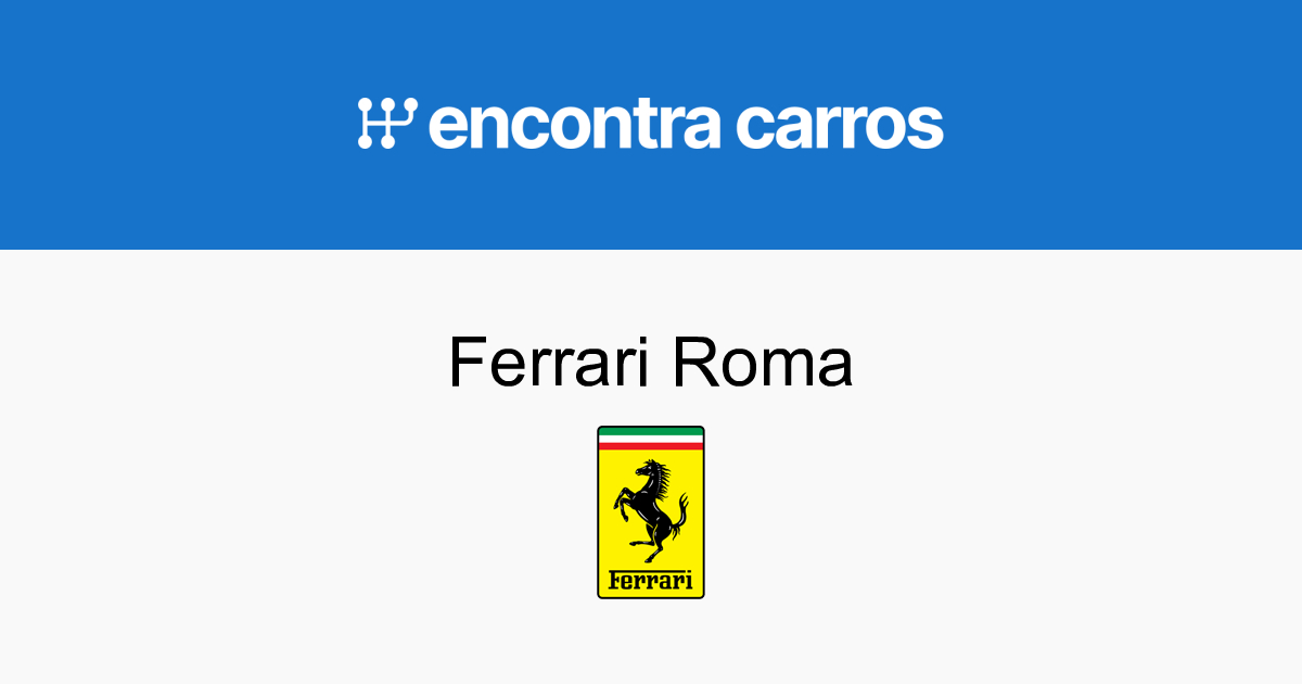 Preço de Ferrari Roma Usados em Portugal | Análise de Mercado Automóvel ...
